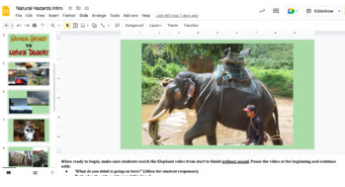 6th Science Lesson Forecasting Natural Hazards OAS 6.ESS3.2 NGSS MS ...