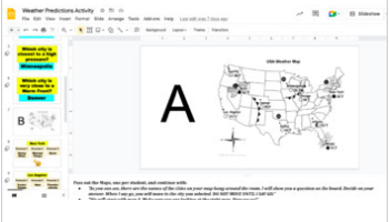 6th Science Lesson Air Mass/Weather, Climate OAS 6.ESS2.5,2.6 NGSS MS ...