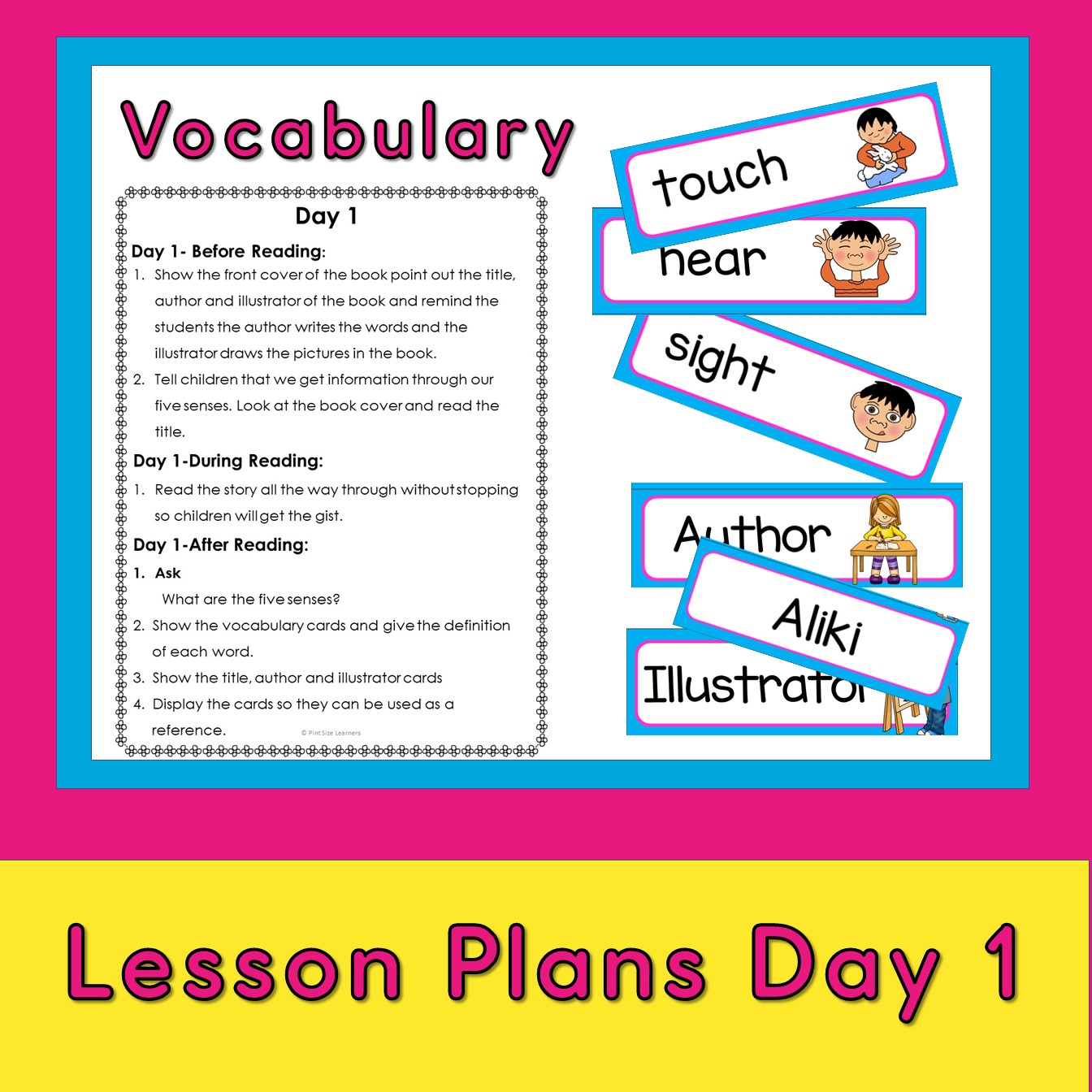 Five Senses Book Study Unit and Lesson Plans | 5 Senses Worksheets and ...