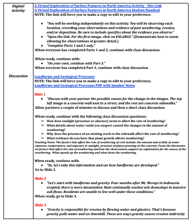 6th Science Lesson Earth's Processes,Plate Tectonics 6.ESS2.2,2.3, MS ...