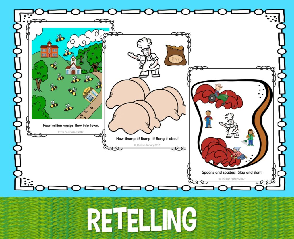 The Giant Jam Sandwich Book Study | Lesson Plans | Centers | Worksheets ...