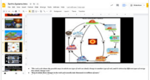 6th Science Lesson Cycling of Earth's Materials OAS 6.ESS2.1 NGSS MS ...