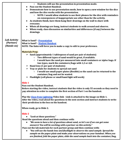 6th Science Lesson Cycling of Earth's Materials OAS 6.ESS2.1 NGSS MS ...