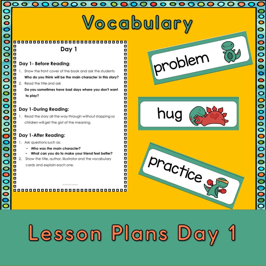 Tiny T. Rex and the Impossible Hug | Book Study Unit for PreK and K ...