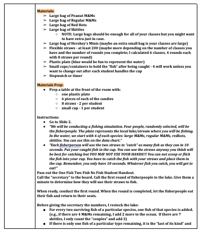 7th Science Lesson Human Population and Resources OAS 7.ESS3.4 NGSS MS ...
