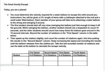 8th Science Lesson Role of Gravity OAS 8.ESS1.2 NGSS MS-ESS1-2 | Made ...