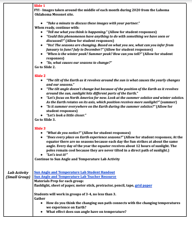 8th Earth Science Lesson Plans Bundle OAS NGSS | Made By Teachers