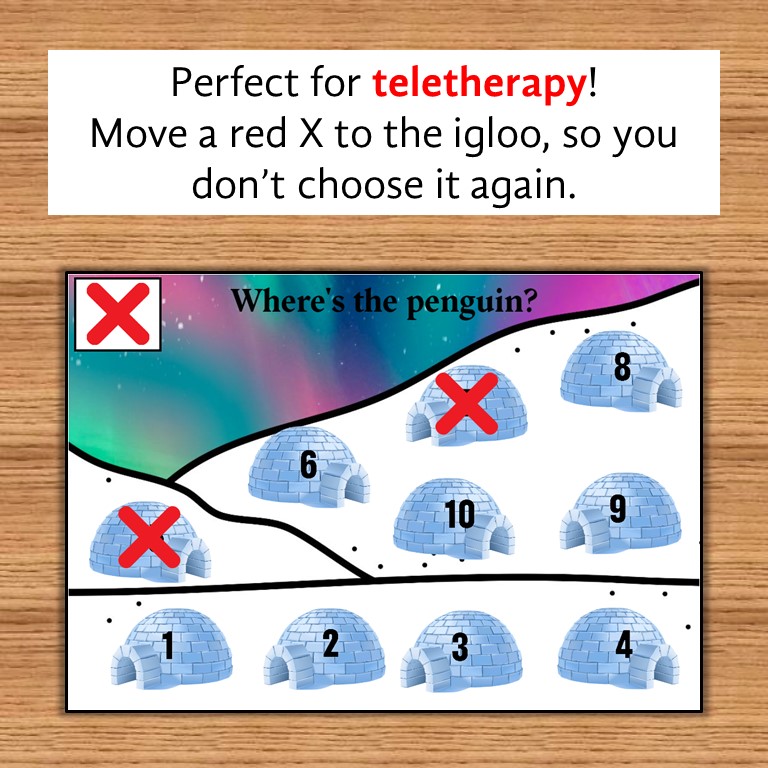 Winter Open-Ended Game: Find the Penguin! BOOM Card™ | Made By Teachers