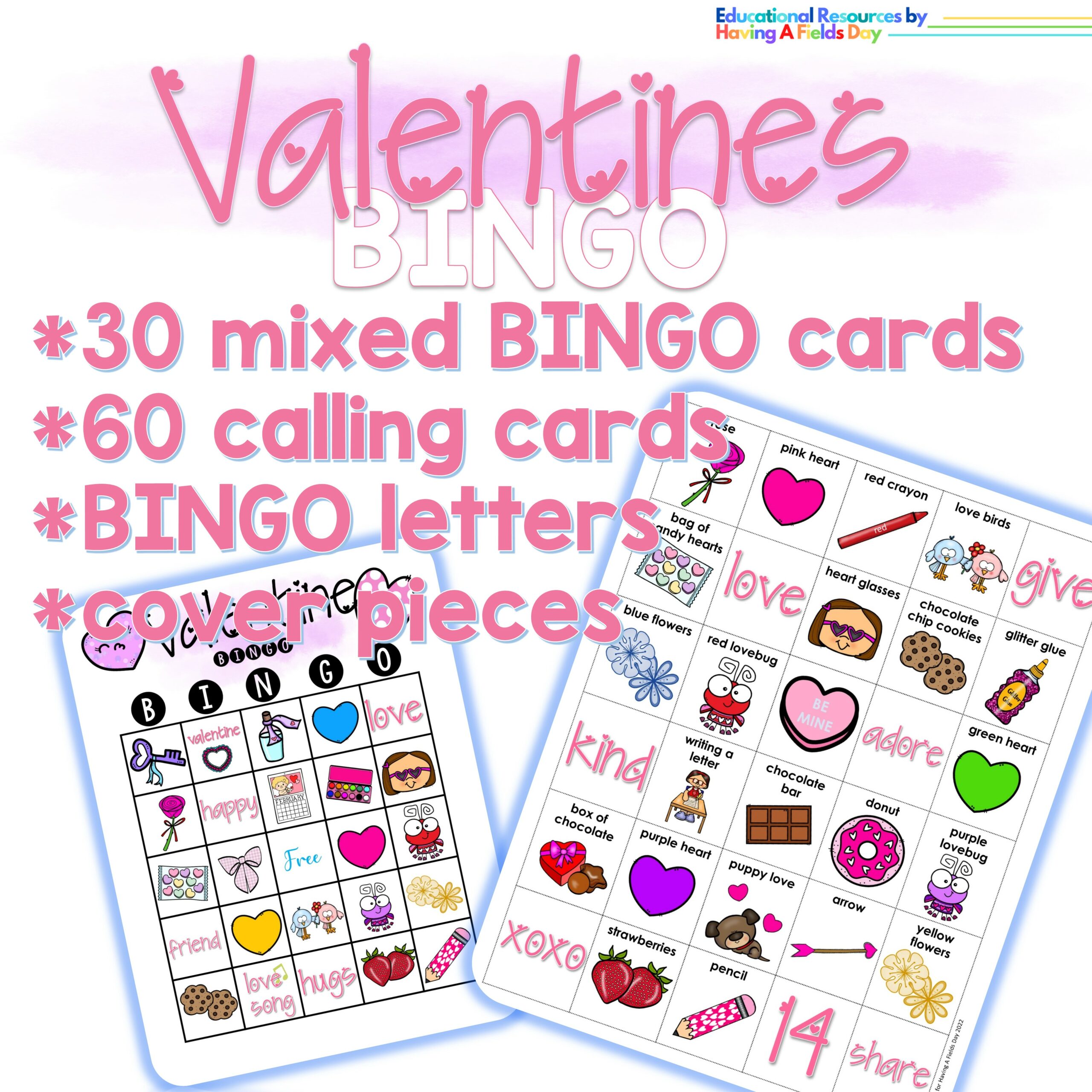 Valentine's BINGO | Made By Teachers