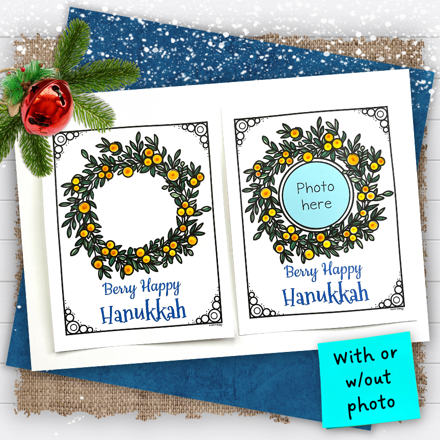 Hanukkah Finger Painting Keepsake Craft | Parent Gift | Made By Teachers