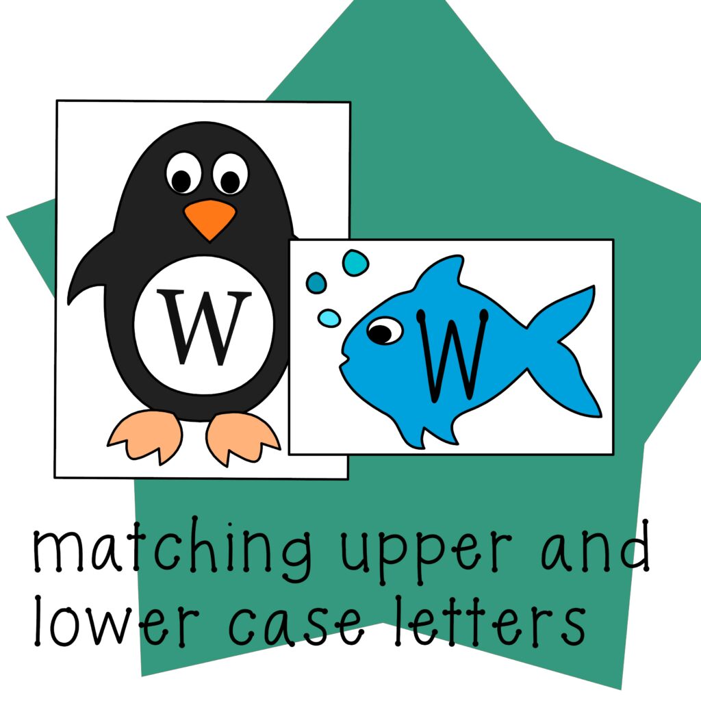 Penguin | letter recognition |alphabet printable | alphabet matching ...