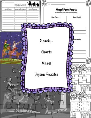 Epiphany Puzzle and Activity Pack | Made By Teachers