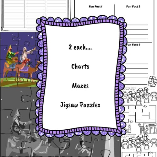Epiphany Puzzle and Activity Pack | Made By Teachers