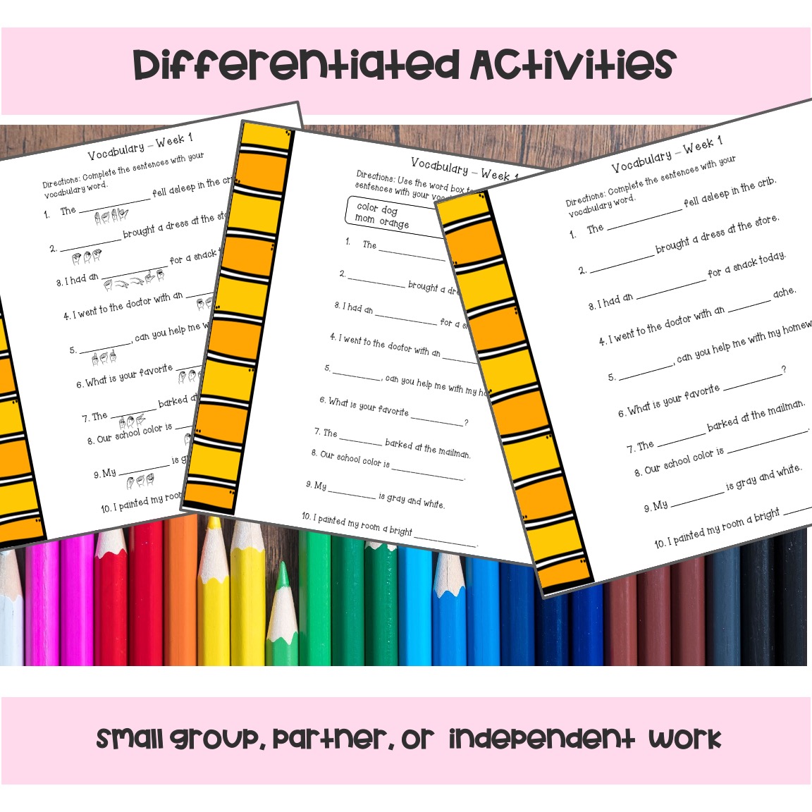 Bedrock Practice Sheets YR1 WK1 | Made By Teachers