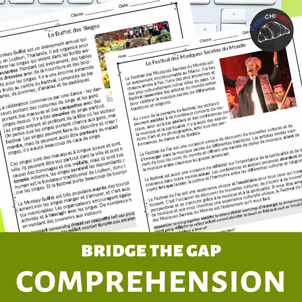 Short French reading passages - Interesting Festivals and Holidays ...