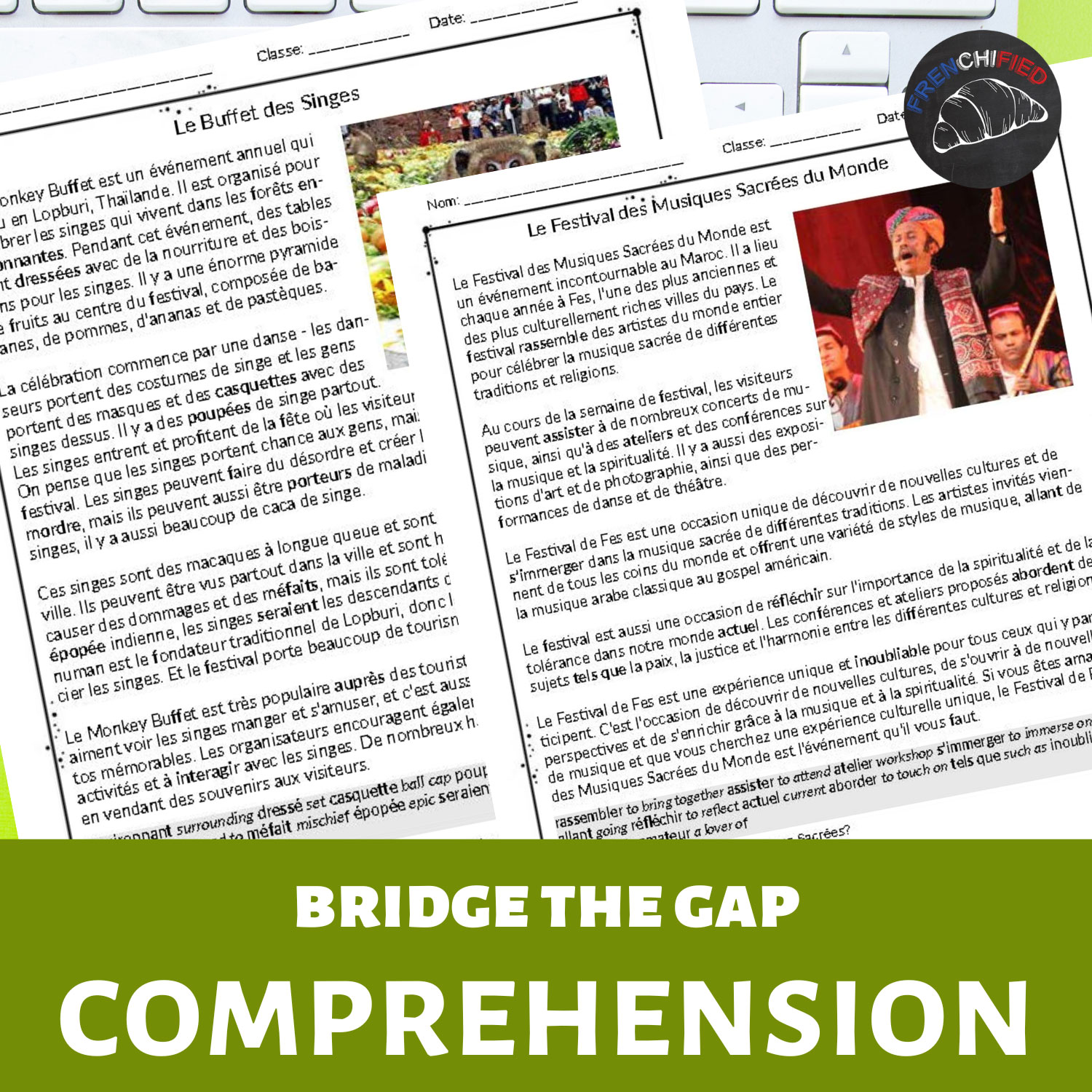 Short French reading passages - Interesting Festivals and Holidays ...