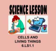 6th Science Lesson Cells and Living Things OAS 6.LS1.1 NGSS MS-LS1-1 ...