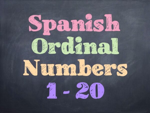 Spanish Math Ordinal Numbers PowerPoint | Made By Teachers