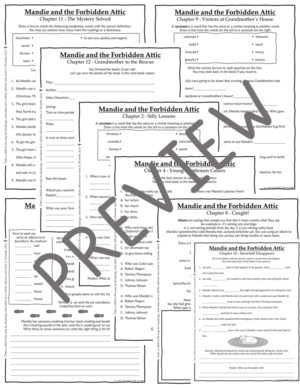 Mandie Books 1-5 Novel Studies Bundle | Made By Teachers