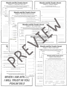 Mandie Books 1-5 Novel Studies Bundle - Made By Teachers