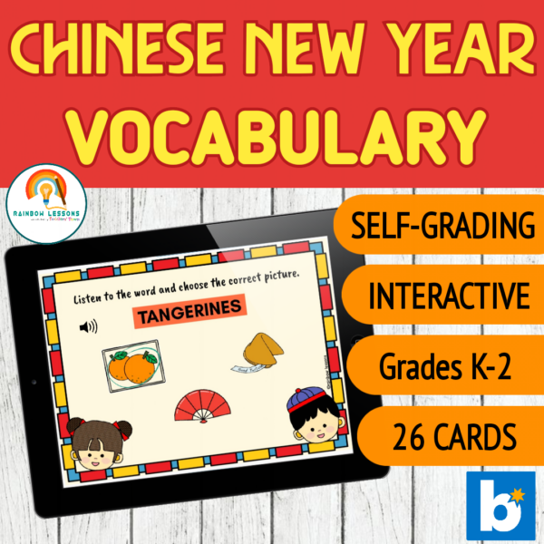 Chinese New Year Preschool | Chinese New Year Vocabulary Game | Lunar ...