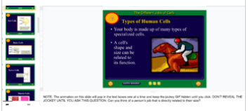 6th Science Lesson Levels of Cell Organization OAS 6.LS1.3 NGSS MS-LS1 ...