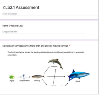 7th Science Lesson Ecosystem Relationships OAS 7.LS2.1 NGSS MS-LS2-1 ...
