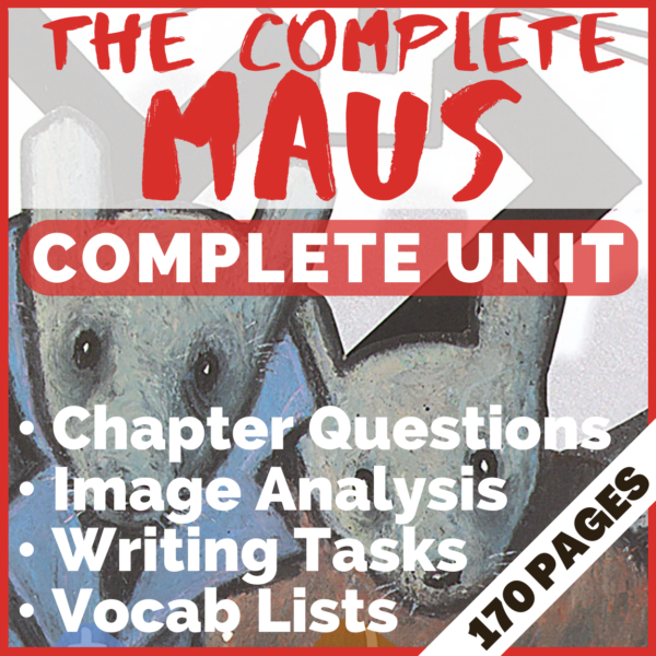 THE COMPLETE MAUS Unit Plan: Discussion Questions, Worksheets, Reading ...