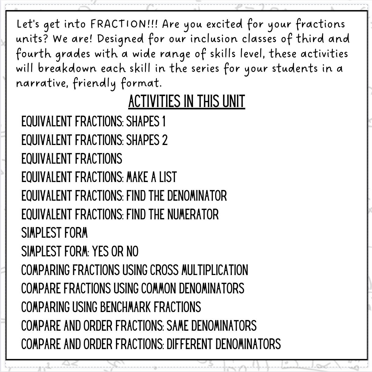 Grades 3, 4, 5: Stepping Into Fractions Equivalents, Simplest Terms ...