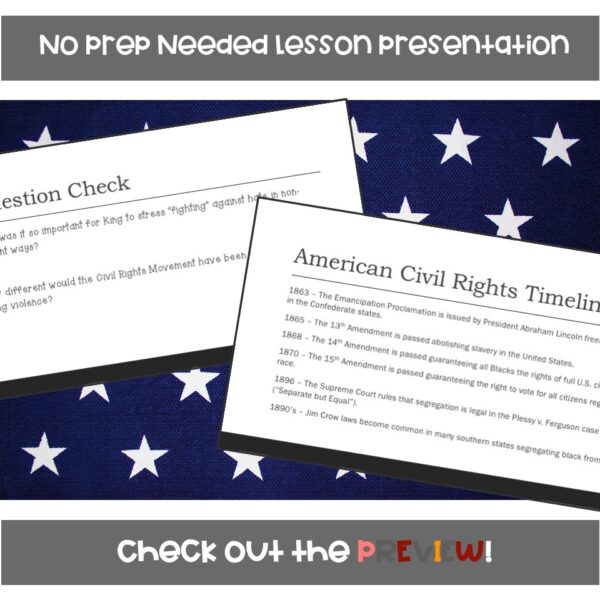 Martin Luther King, Jr. PowerPoint Presentation - Made By Teachers