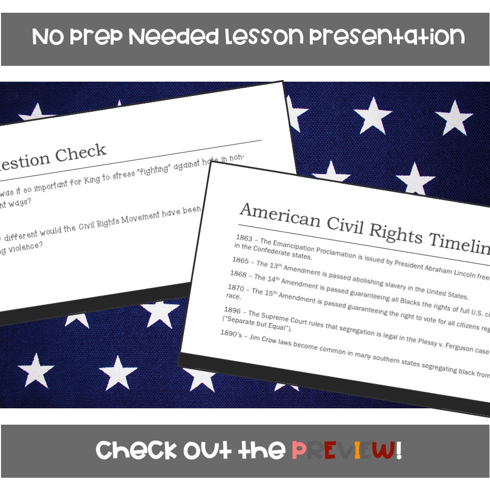 Martin Luther King, Jr. PowerPoint Presentation | Made By Teachers