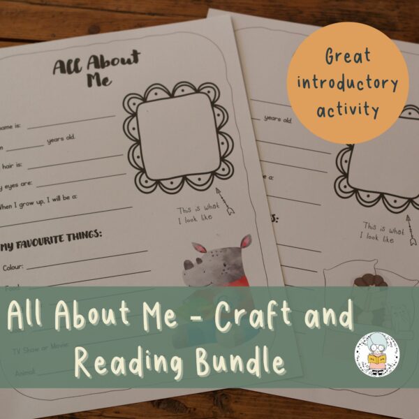 Getting to Know Me or All About Me Back to School First Day One-Pager ...