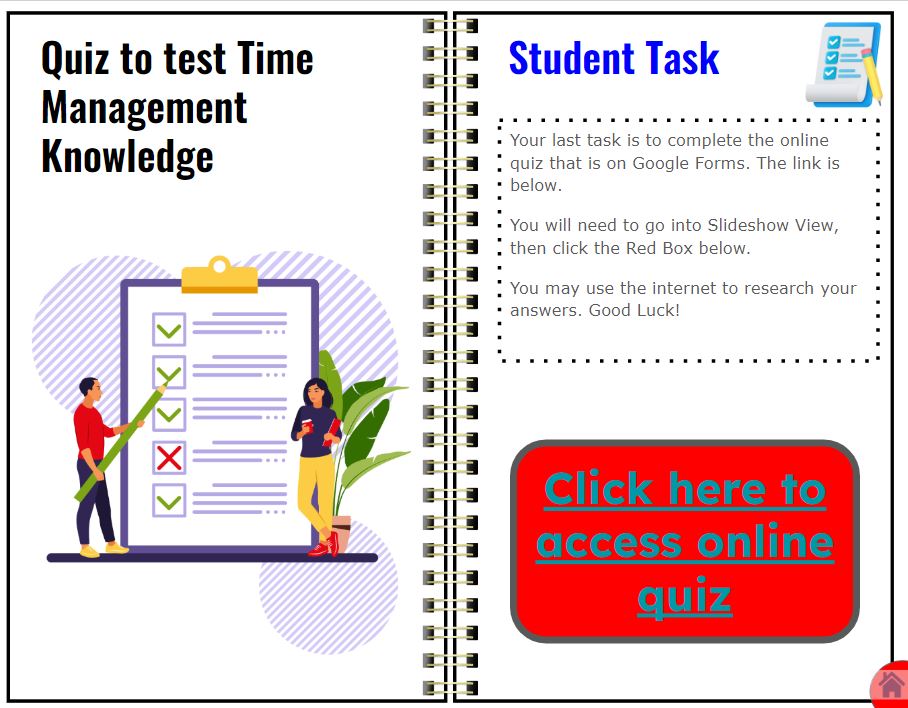 Time Management Interactive Digital Notebook - Google Slides | Made By ...