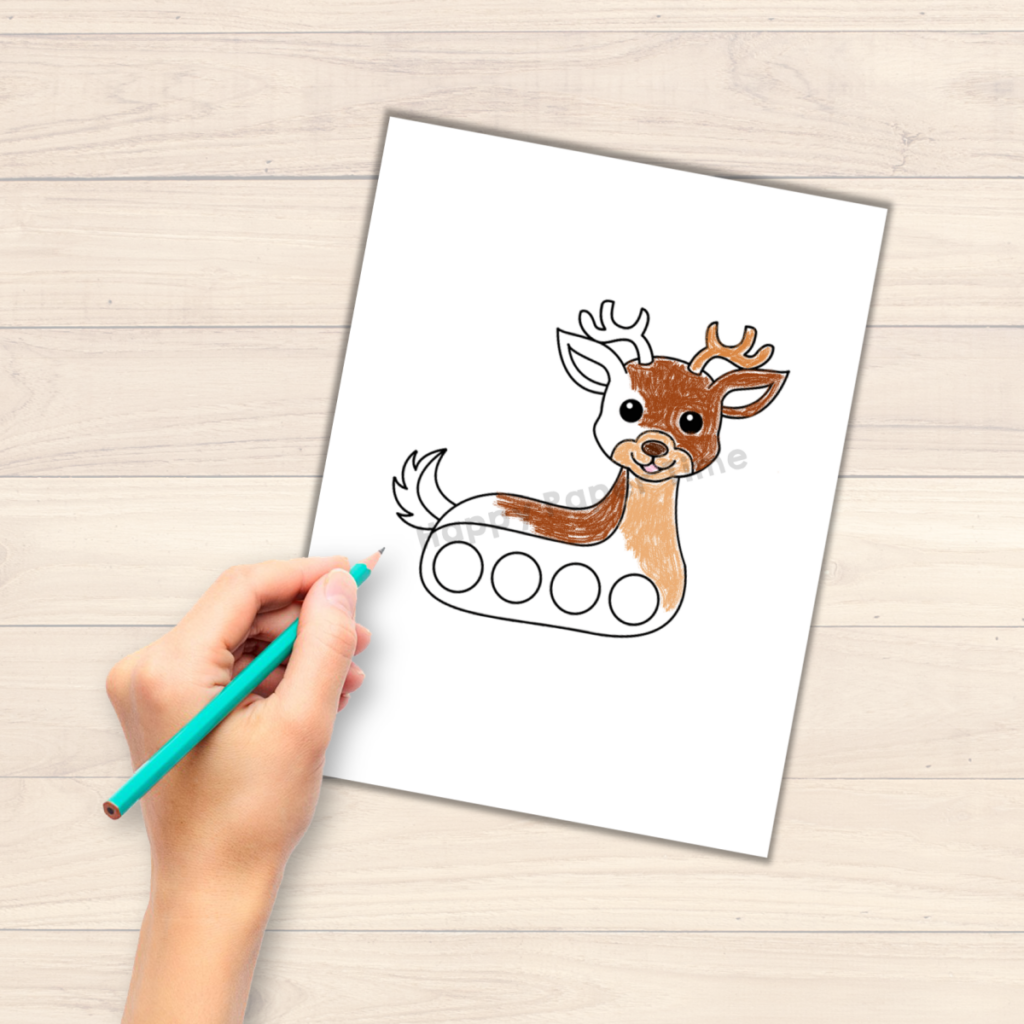 Woodland Animals Finger Puppets Printable Forest Coloring Paper Craft ...