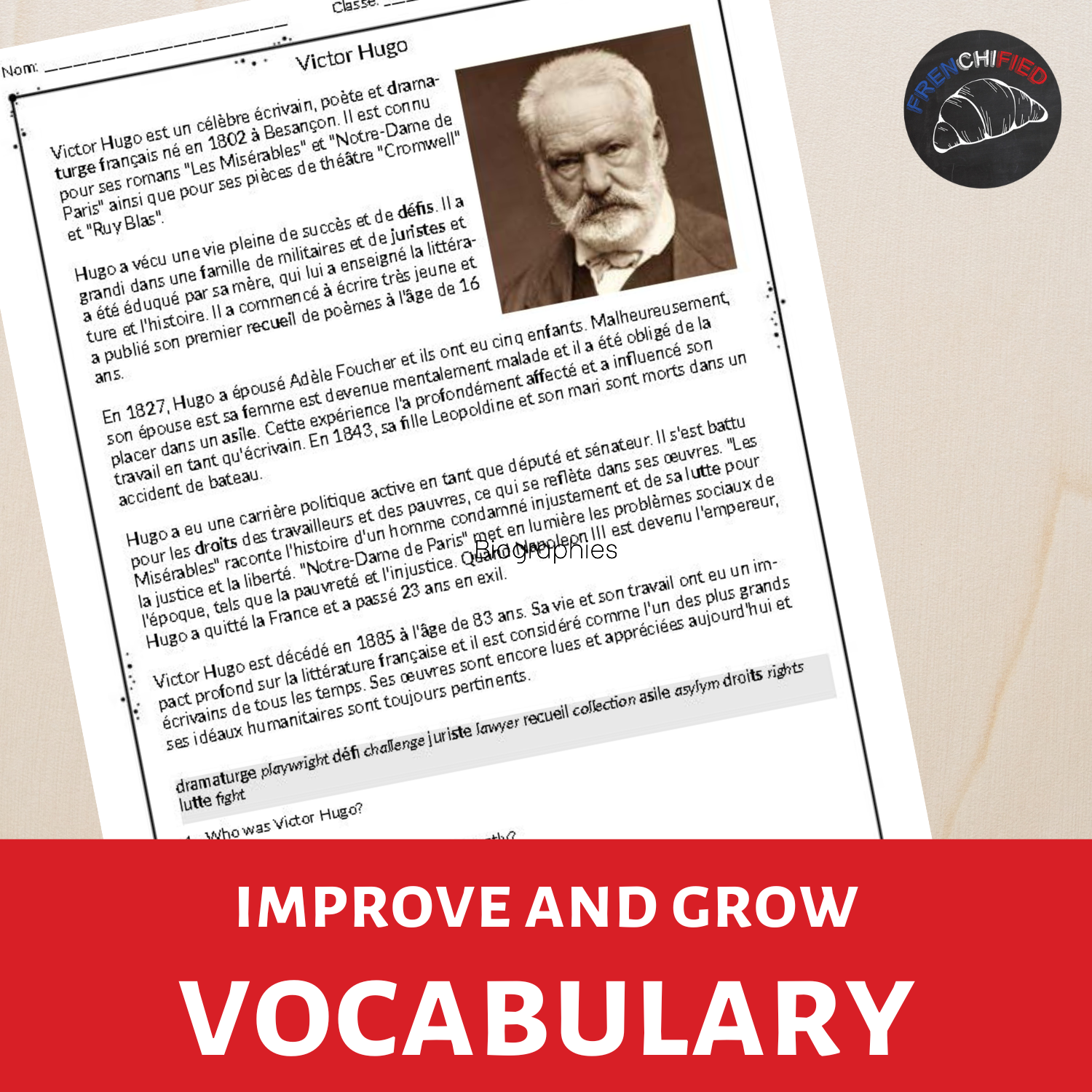 Short French reading passages - Bundle #1 | Made By Teachers