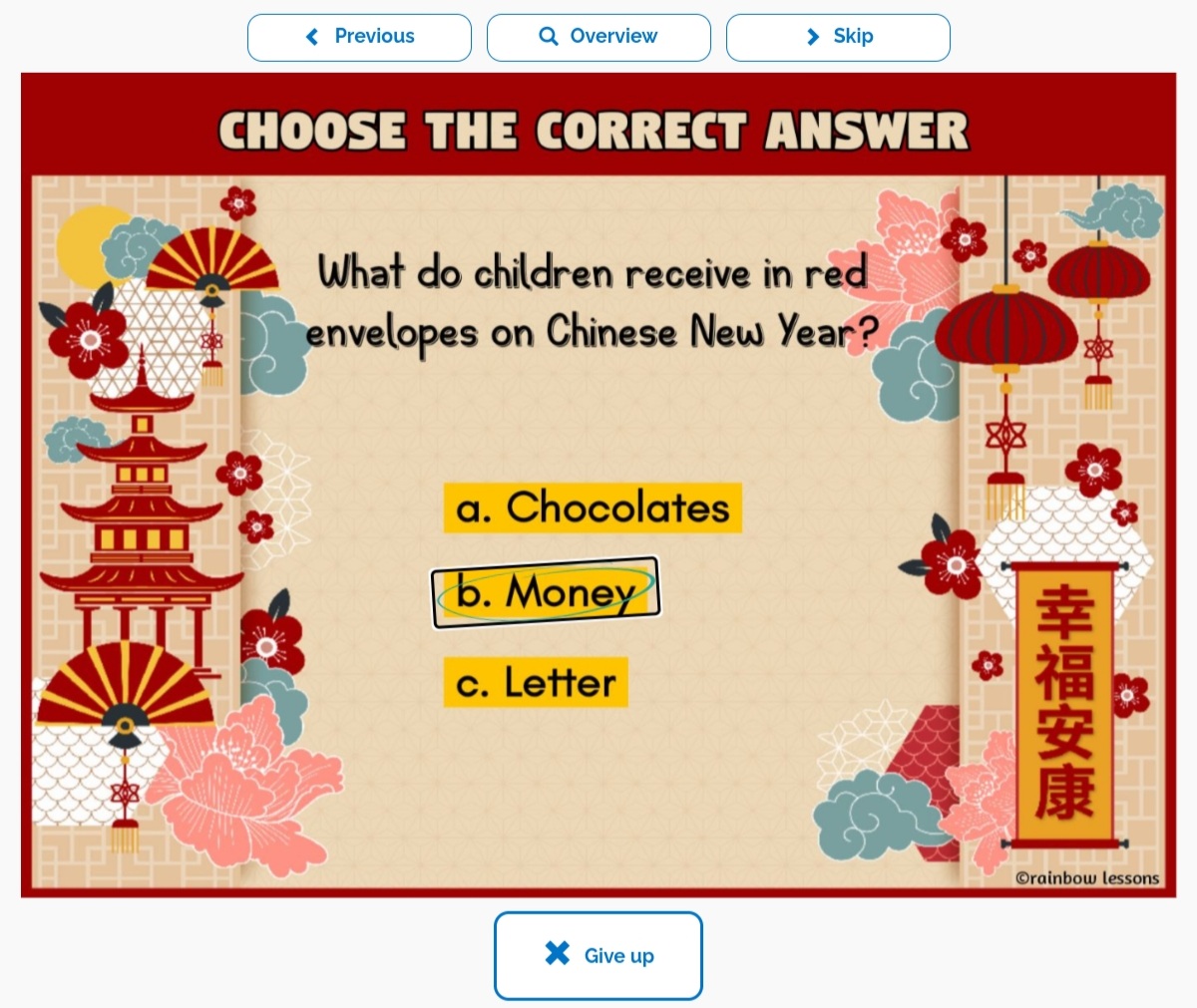 Chinese New Year Trivia | Chinese New Year 2023 Quiz Game | Lunar New ...