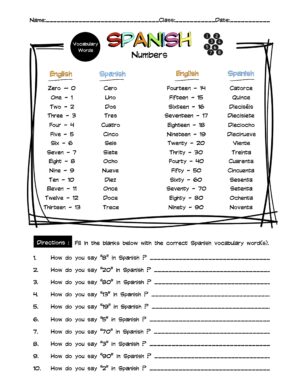 The Ultimate Spanish Vocabulary Word Search Worksheet Bundle - 130 ...