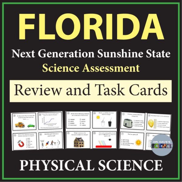 Florida SSA Science Review and Task Cards Physical Science 5th grade ...
