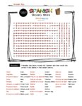 Spanish Grocery Store Vocabulary Word Search & Answer Key | Made By ...