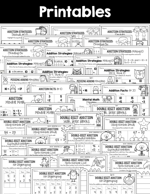 2nd Grade Addition and Subtraction | Made By Teachers