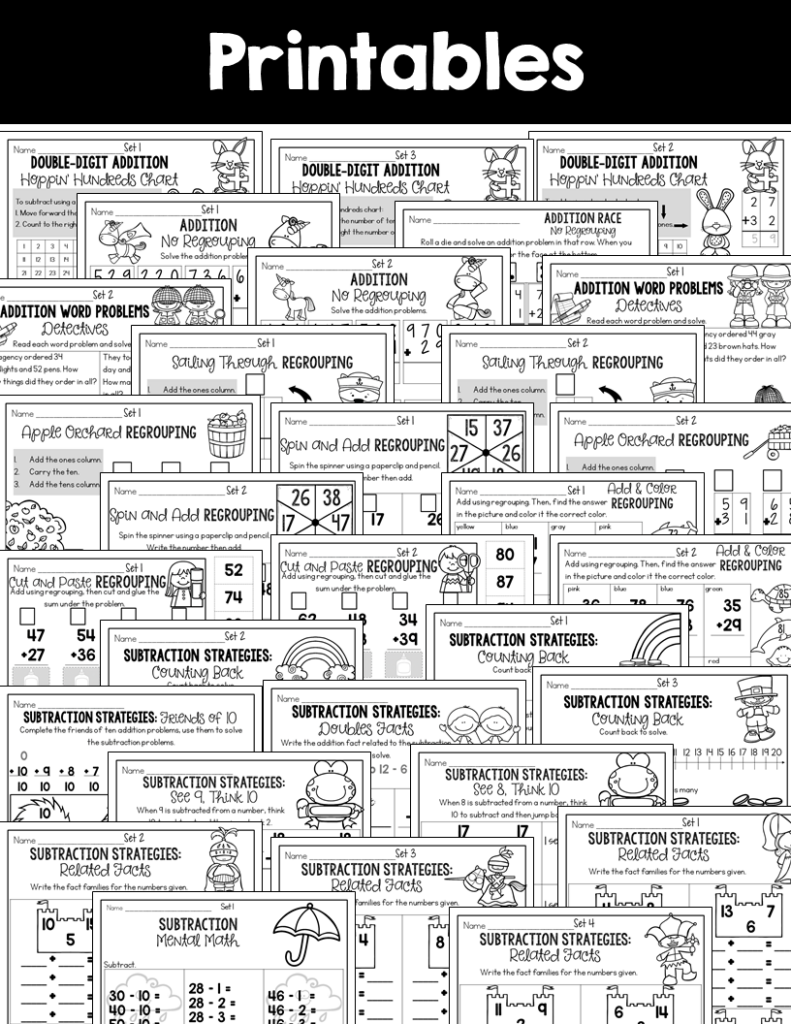 2nd Grade Addition and Subtraction | Made By Teachers