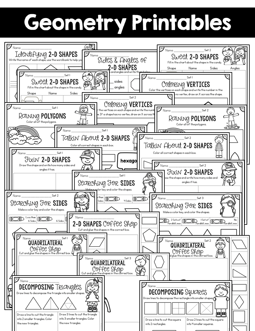 2nd Grade Geometry | Made By Teachers