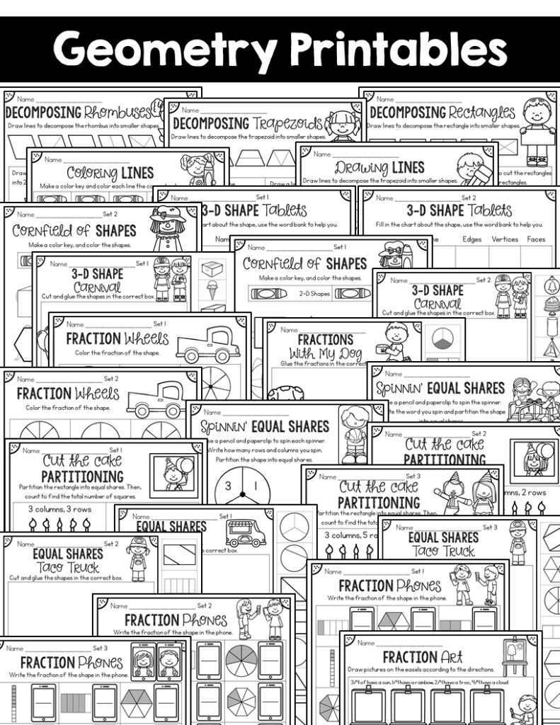 2nd Grade Geometry | Made By Teachers