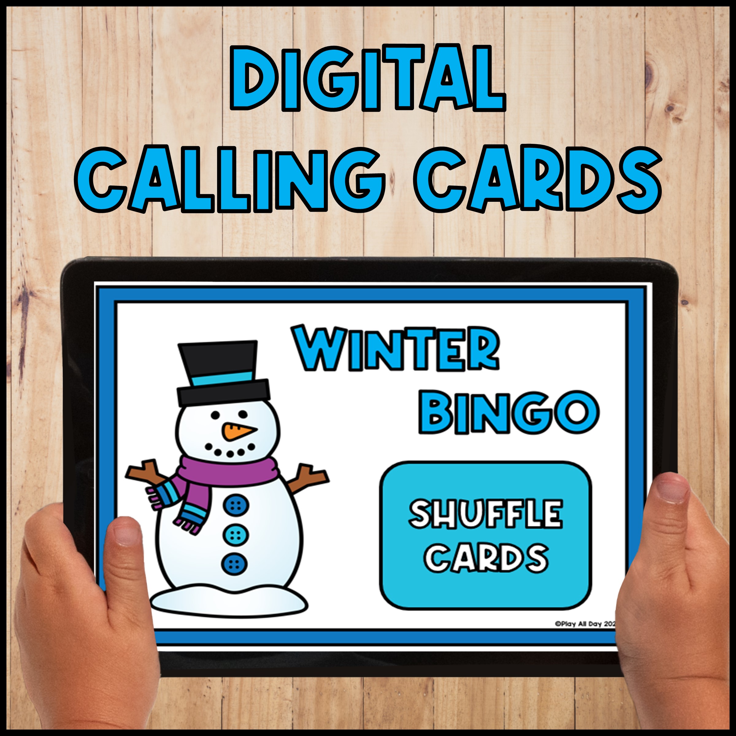 Winter Bingo Games with Digital Calling Cards | Made By Teachers