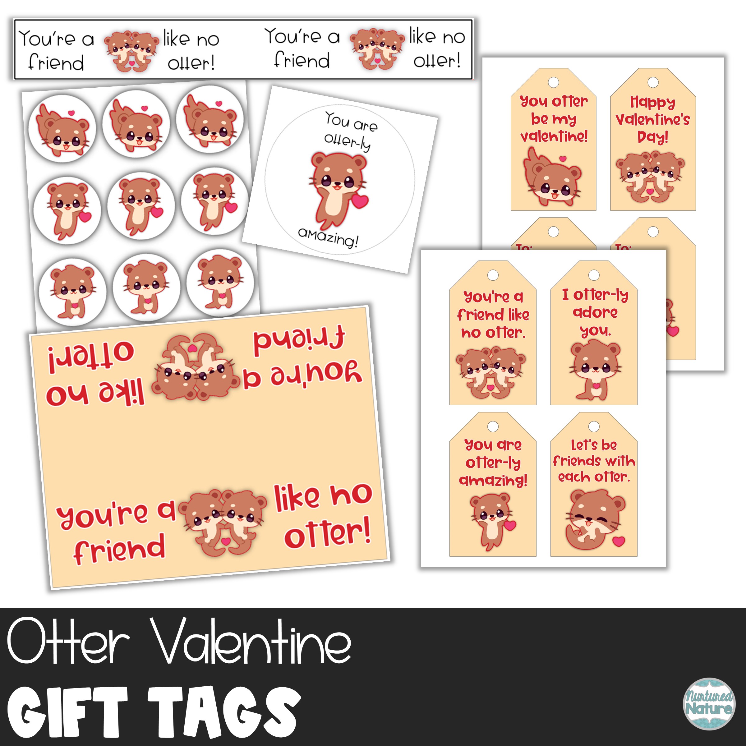 S’mores Printable Valentine’s Day Cards from Teacher for Students ...