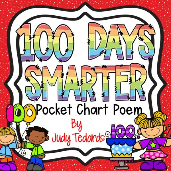 100 Days Smarter {Pocket Chart Poem} | Made By Teachers