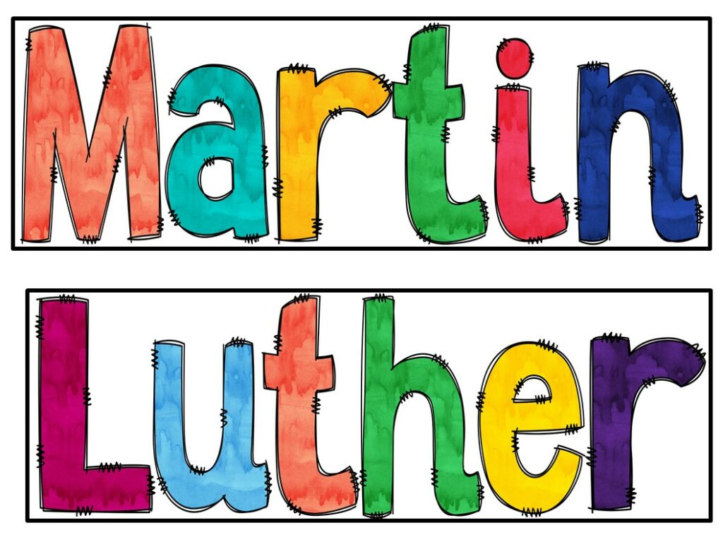 Martin Luther King {Pocket Chart Song} | Made By Teachers