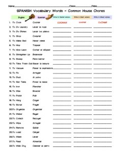 Spanish Hotel Vocabulary Matching Worksheet & Answer Key | Made By Teachers