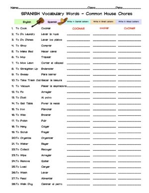 Spanish Hotel Vocabulary Matching Worksheet & Answer Key | Made By Teachers