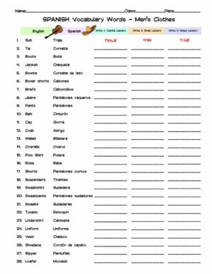 Spanish Food Adjectives Vocabulary Word Search & Answer Key | Made By ...